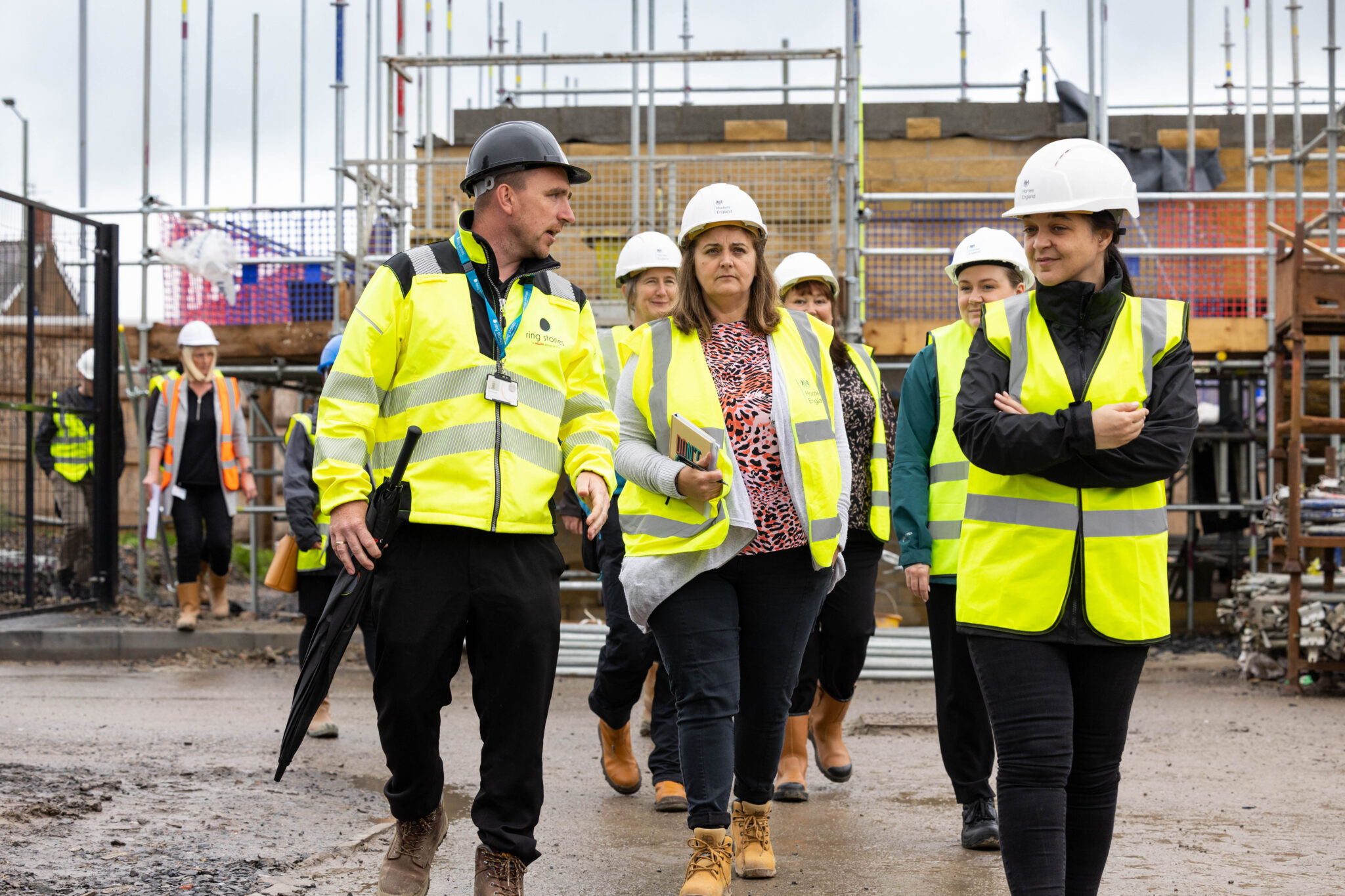 Visit to Calico Homes developments leaves Homes England impressed with ...